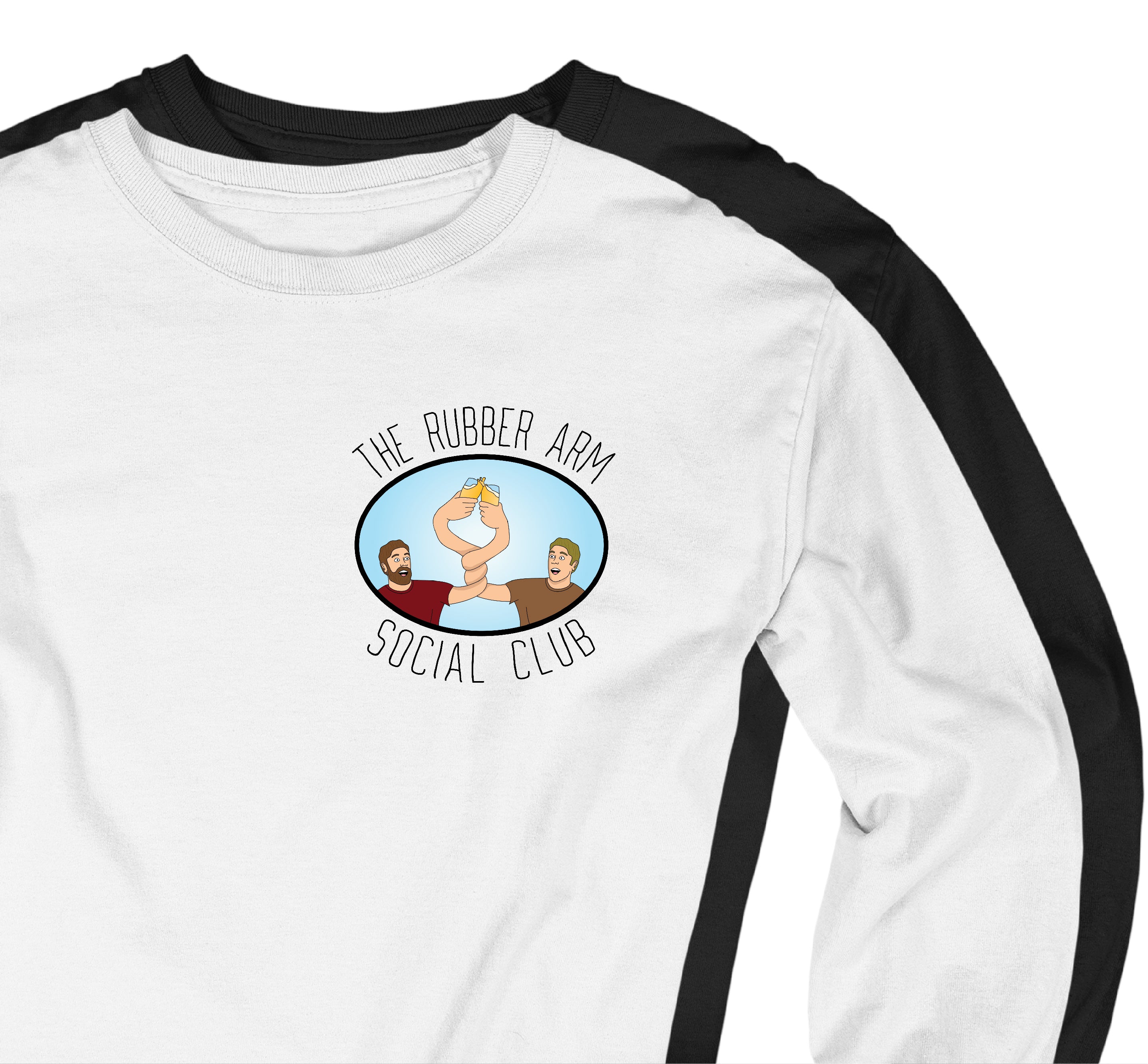 The Rubber Arm Social Club - Long Sleeve - Classic Stitch Up