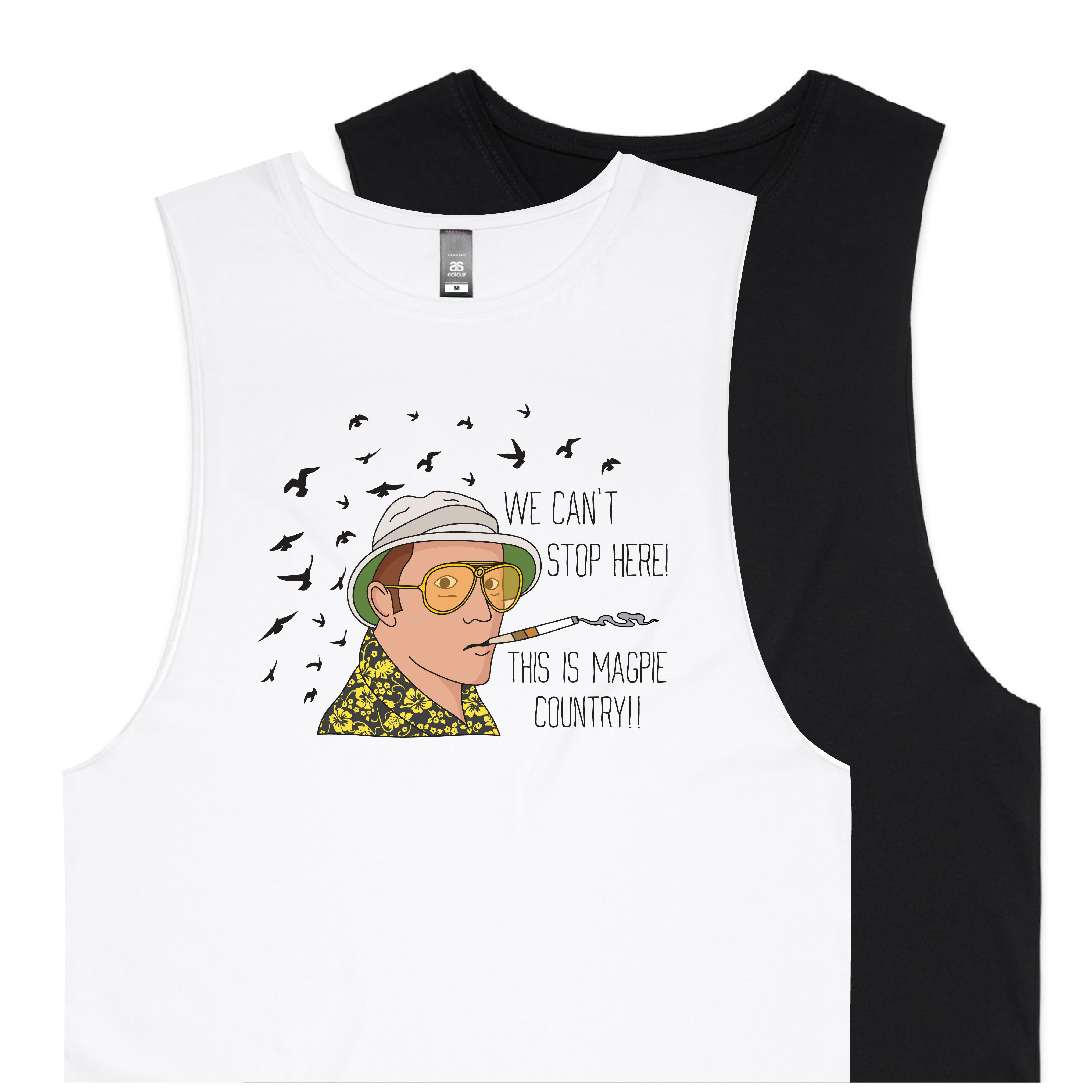 Magpie Country - Singlet – Classic Stitch Up